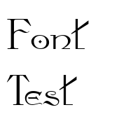 Download free Anglican Regular font