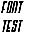 Download free Armor Piercing Italic font