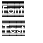 Download free Barred Out font