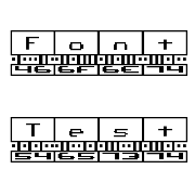 Download free Binary X BRK font