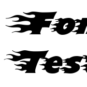 Download free Blazed font