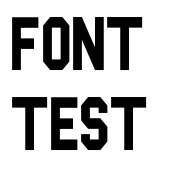 Download free Blockbusted font