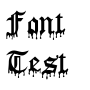 Download free Blood Of Dracula font