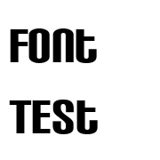 Download free Carbon Block font