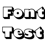 Download free Chantilly Display Shaded font