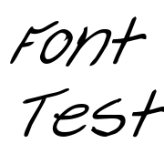 Download free CheyenneHandBoldItalic font