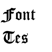 Download free Cloister Black Light font