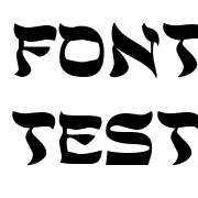 Download free DS Sholom Medium font