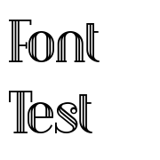 Download free DebonairInline font