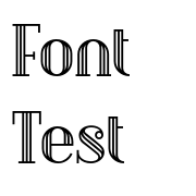 Download free DebonairInlineNF font