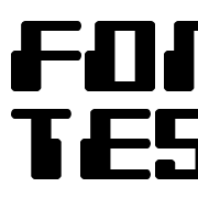 Download free Digitek font