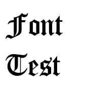 Download free GERMGOTH font