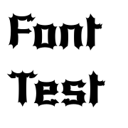 Download free LUCIFER font