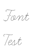 Download free LearningCurveDashed font