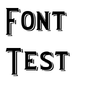 Download free LewishamShadowed font