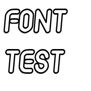 Download free Mad scientist Outline font