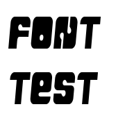 Download free MassiveRetaliation font