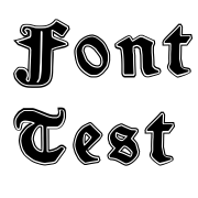 Download free Minim Outline ExtraBold font