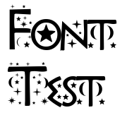 Download free Night Sky font