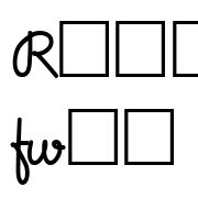 Download free NoodleScript font