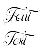 Download free Parfait Script Standard font