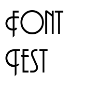 Download free Promenade Regular font