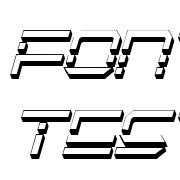 Download free QuickQuick Shadow ItalCondensed font