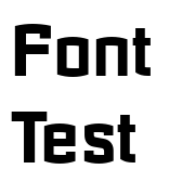 Download free Regra Black font