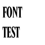 Download free Roman Compressed font
