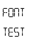 Download free SF Digital Readout Medium font