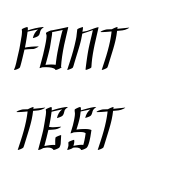 Download free SF Shai Fontai Extended Oblique font