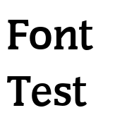 Download free Senate Bold font