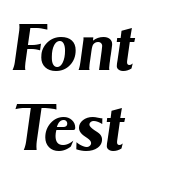 Download free SigvarSerial BoldItalic font