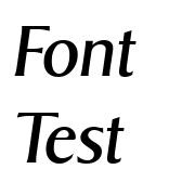 Download free SigvarSerial Italic font