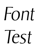 Download free SigvarSerial XlightItalic font