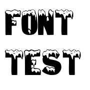 Download free SnowCaps font