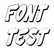 Download free THWACK!!!2 font