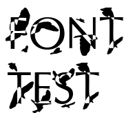 Download free The Birds font