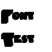 Download free Timepiece 3D BackFill font