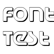 Download free Universal Jack Shadow font