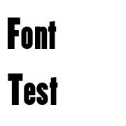 Download free Utility BoldCondensed font