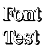 Download free ValenciaShadow Bold font