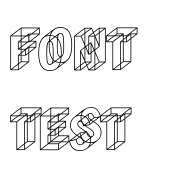 Download free Wireframe font