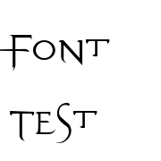 Download free evanescent font