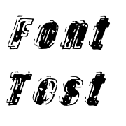 Download free zapped font